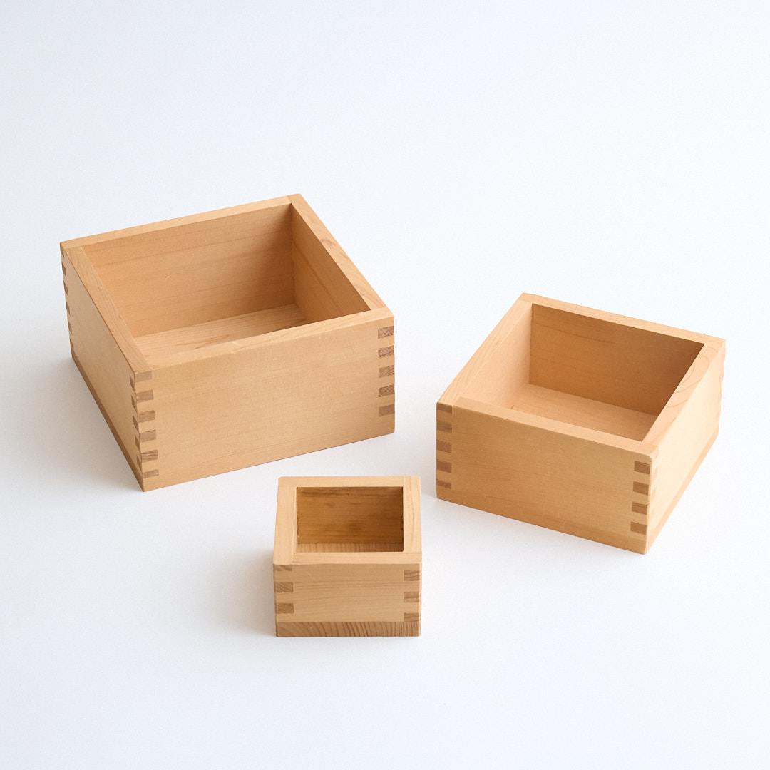 “Masu” changed its role to drinking vessel in history | Hasegawa Eiga ...